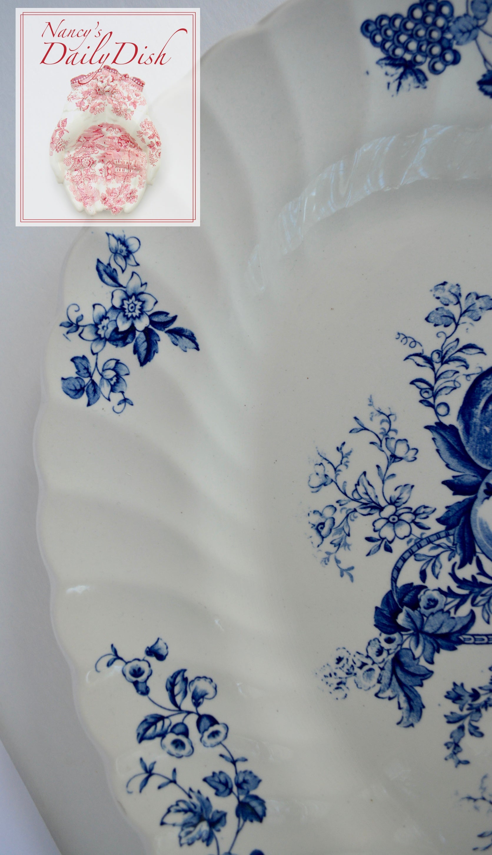 Blue Transferware