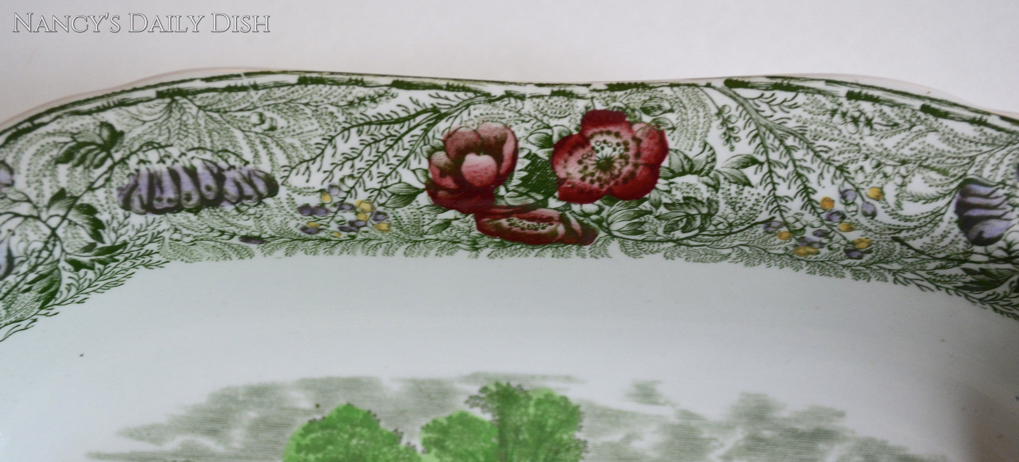 Green Transferware