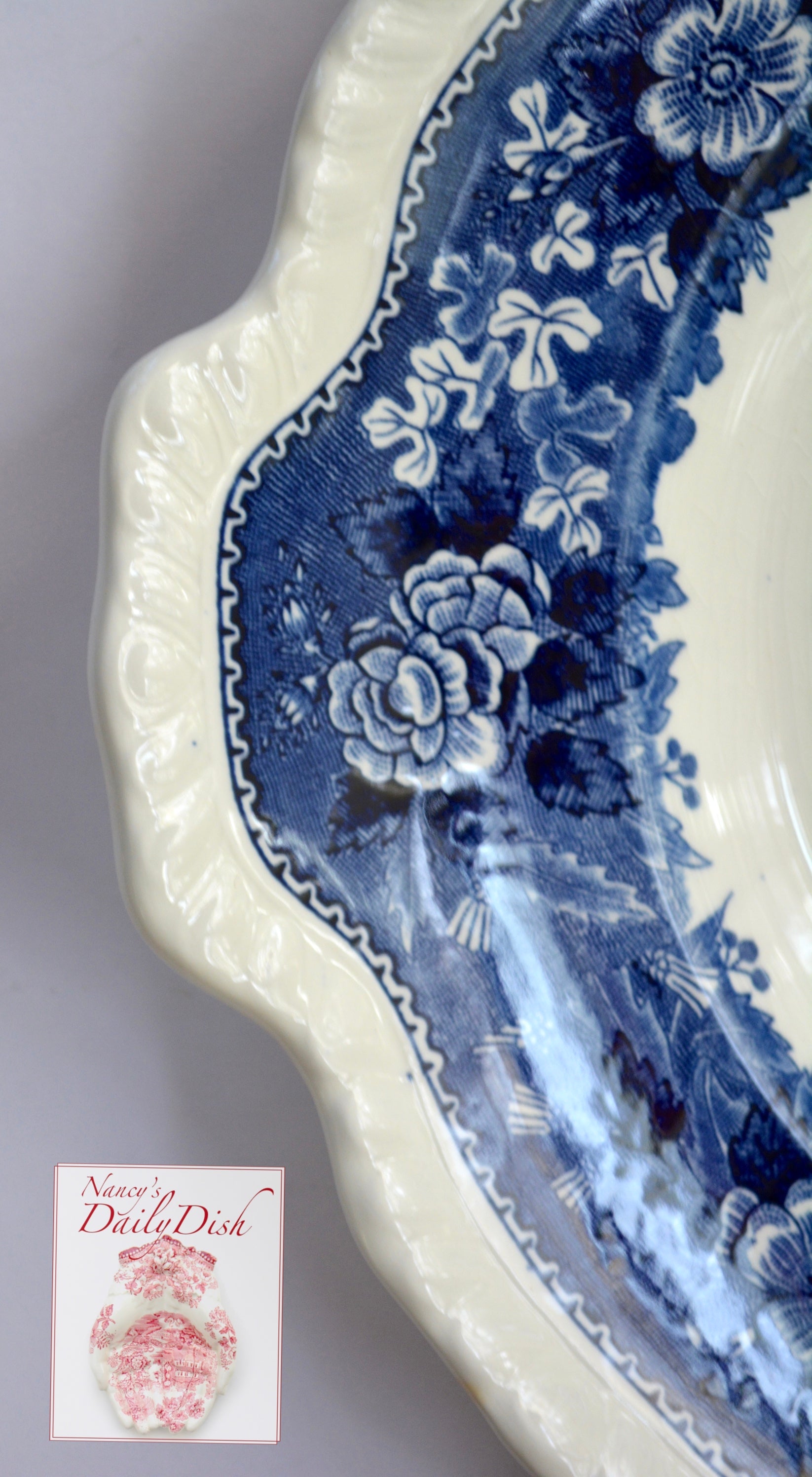Blue Transferware