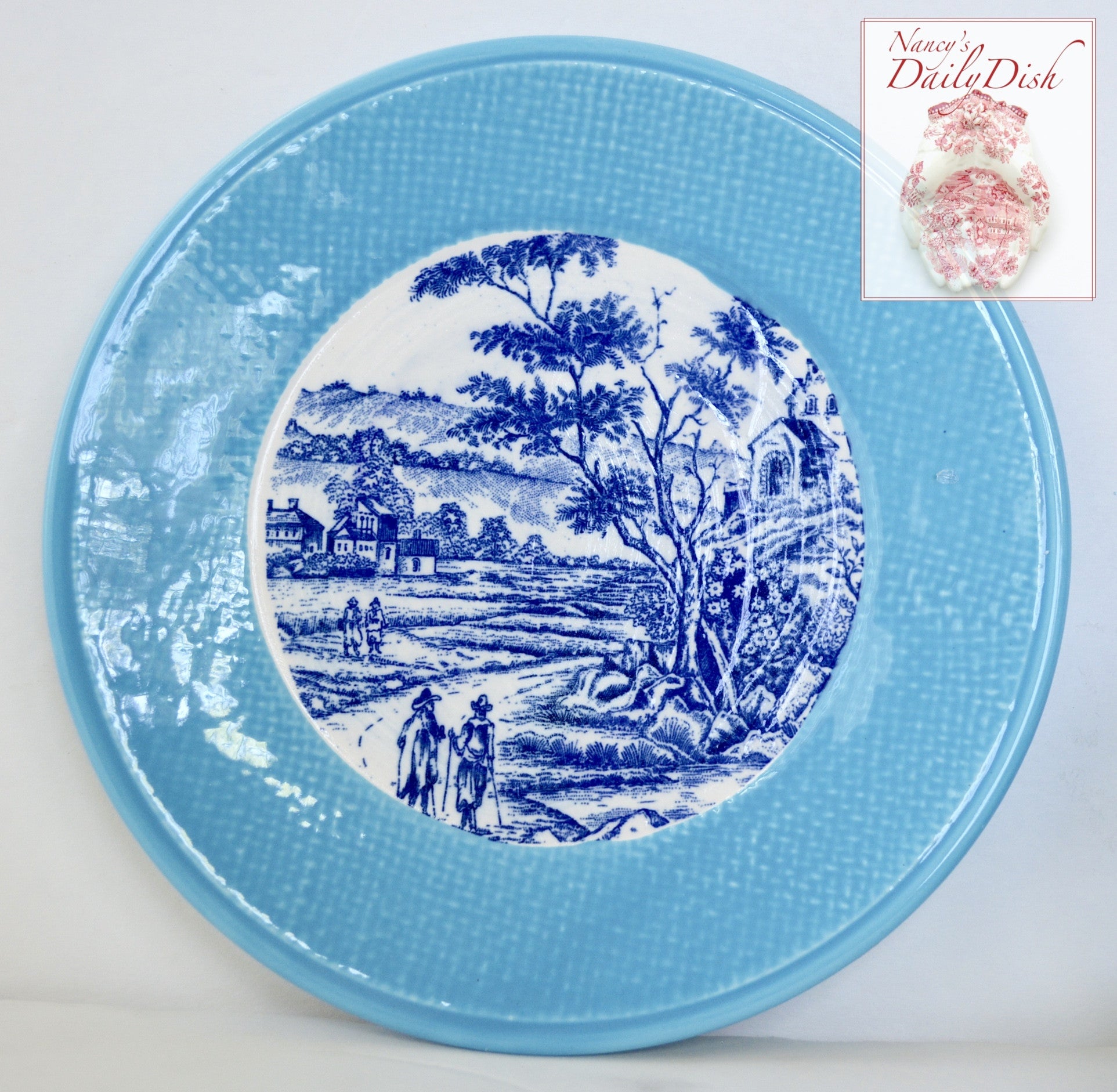 Blue Transferware