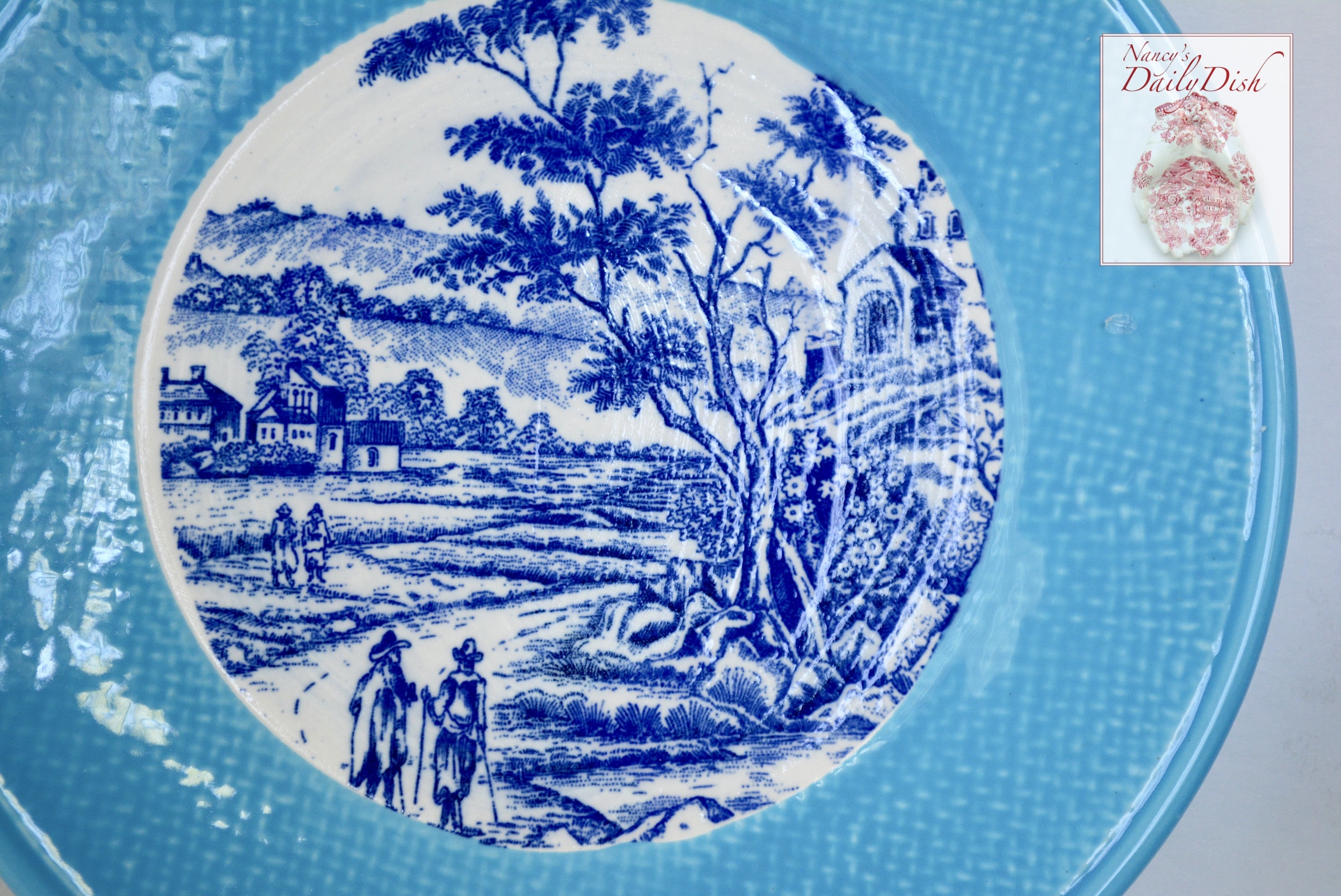 Blue Transferware