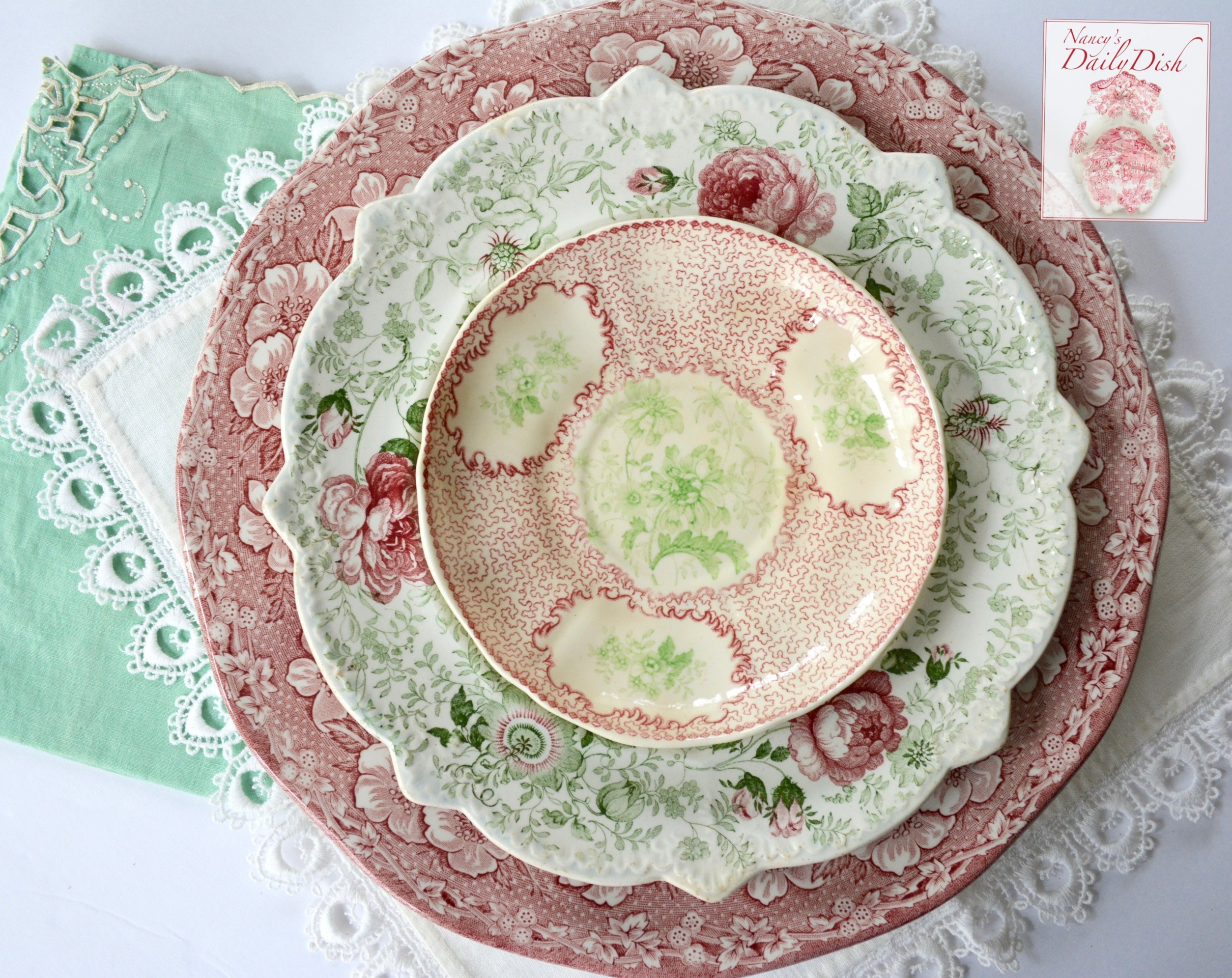 Bi-Color Transferware