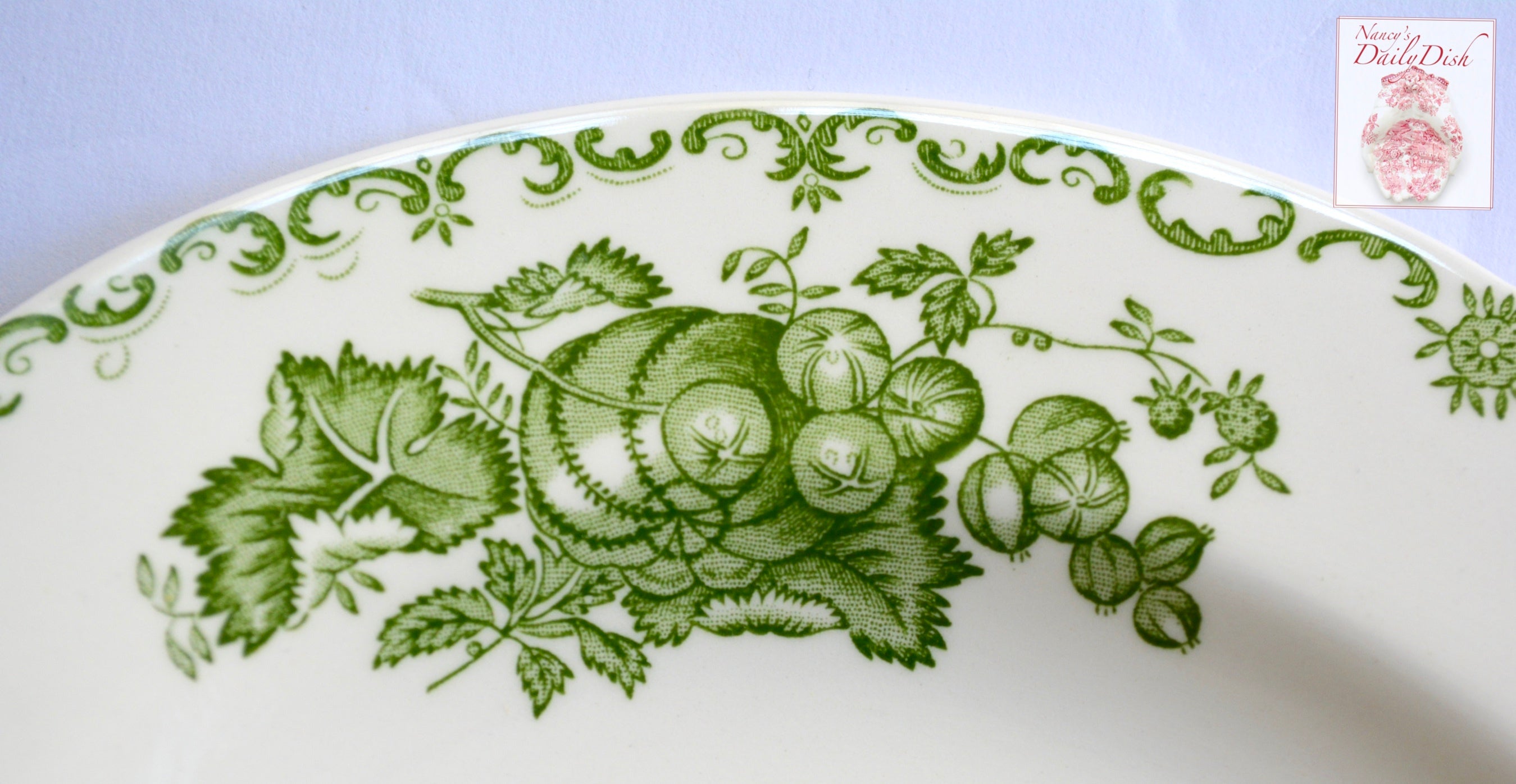 Green Transferware