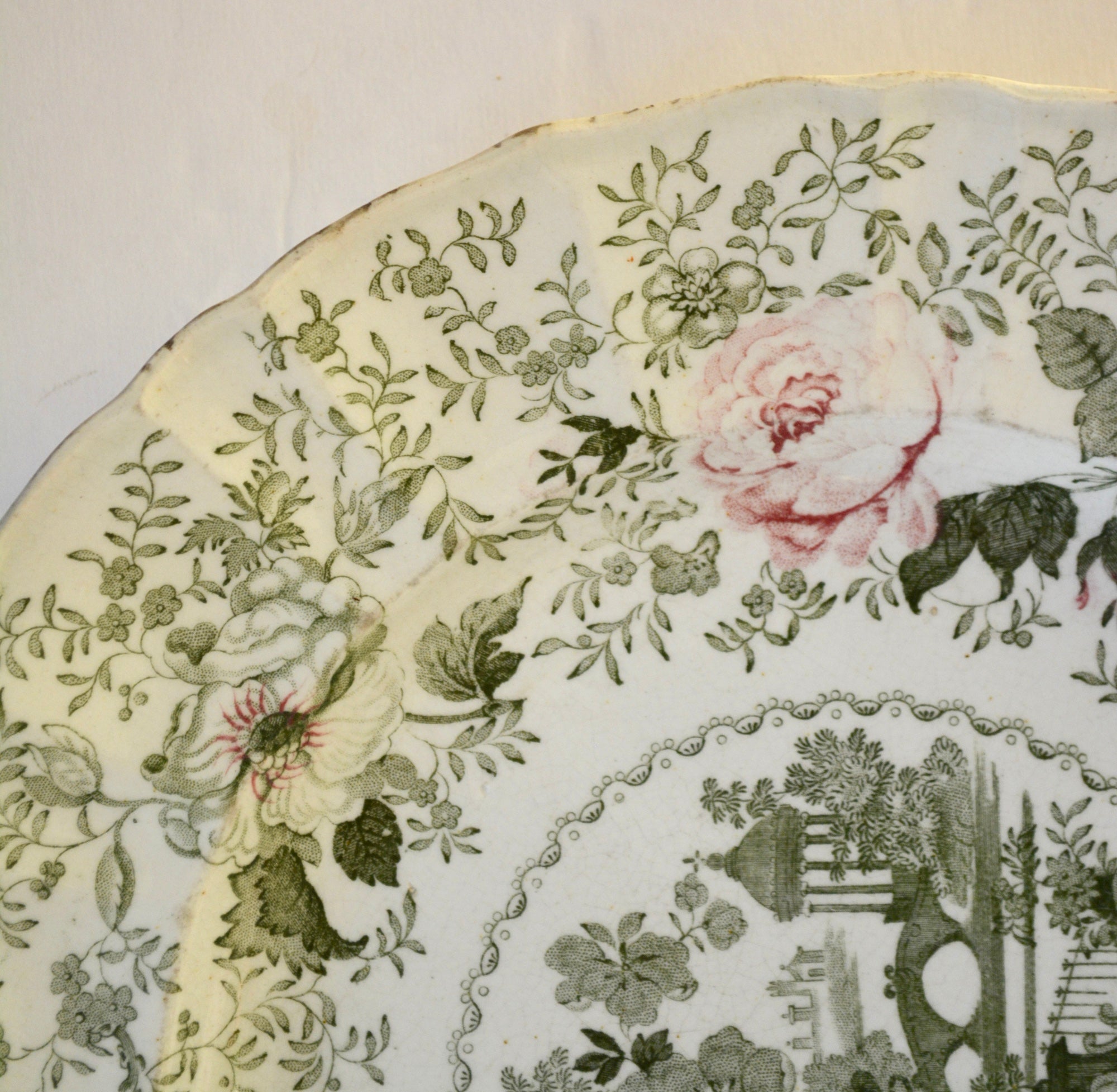 Red Transferware