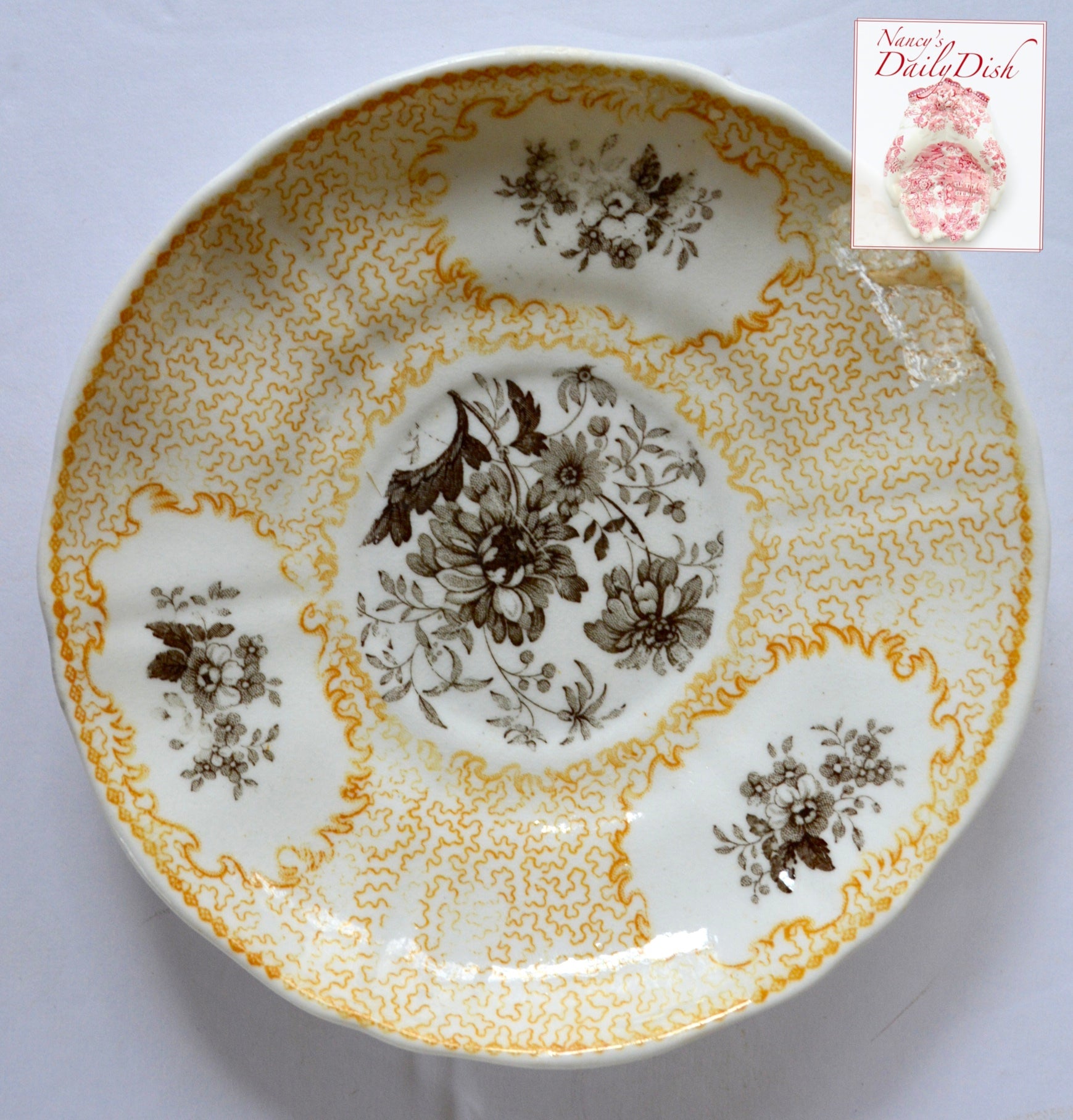 Yellow Transferware
