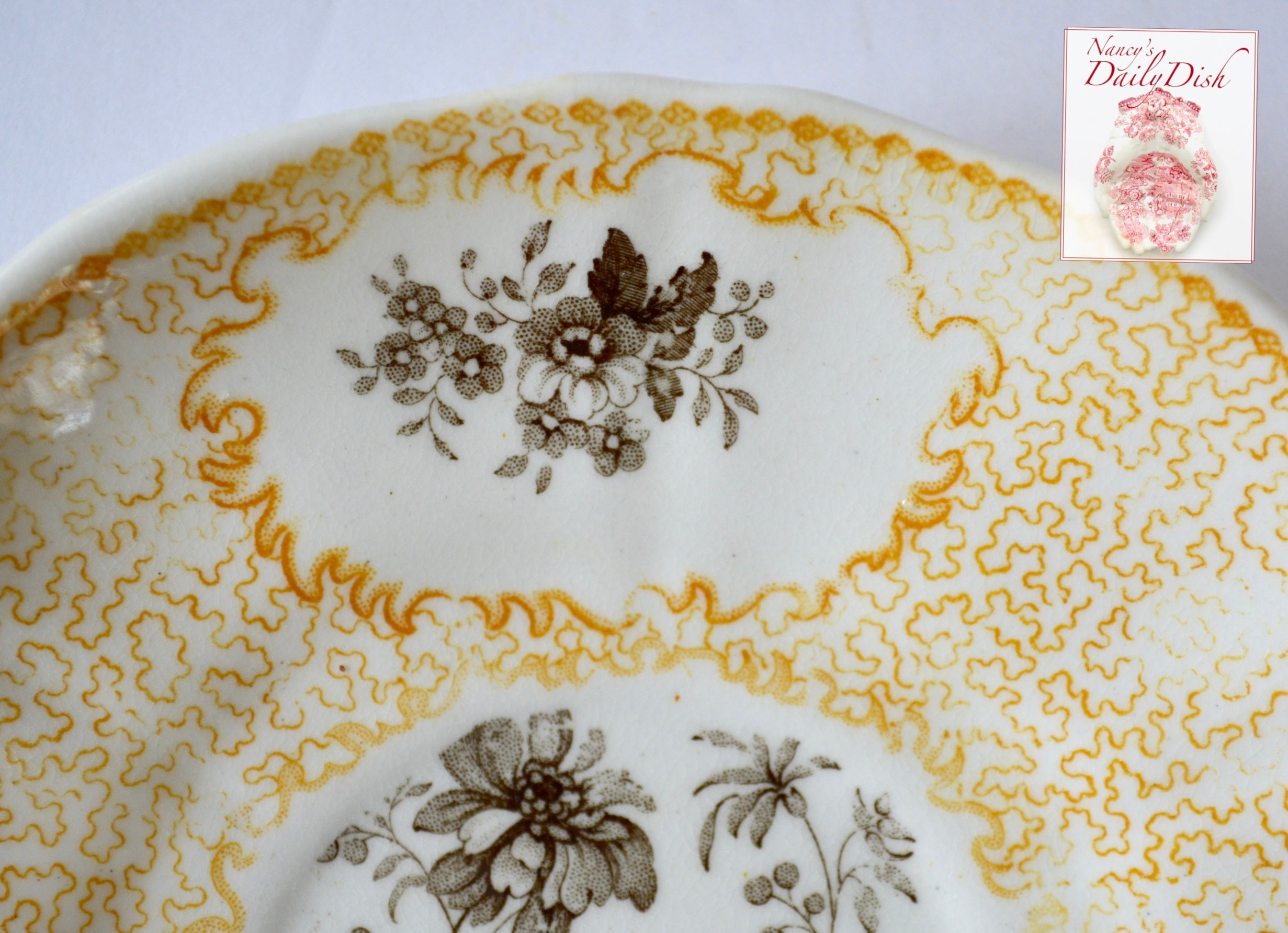 Yellow Transferware