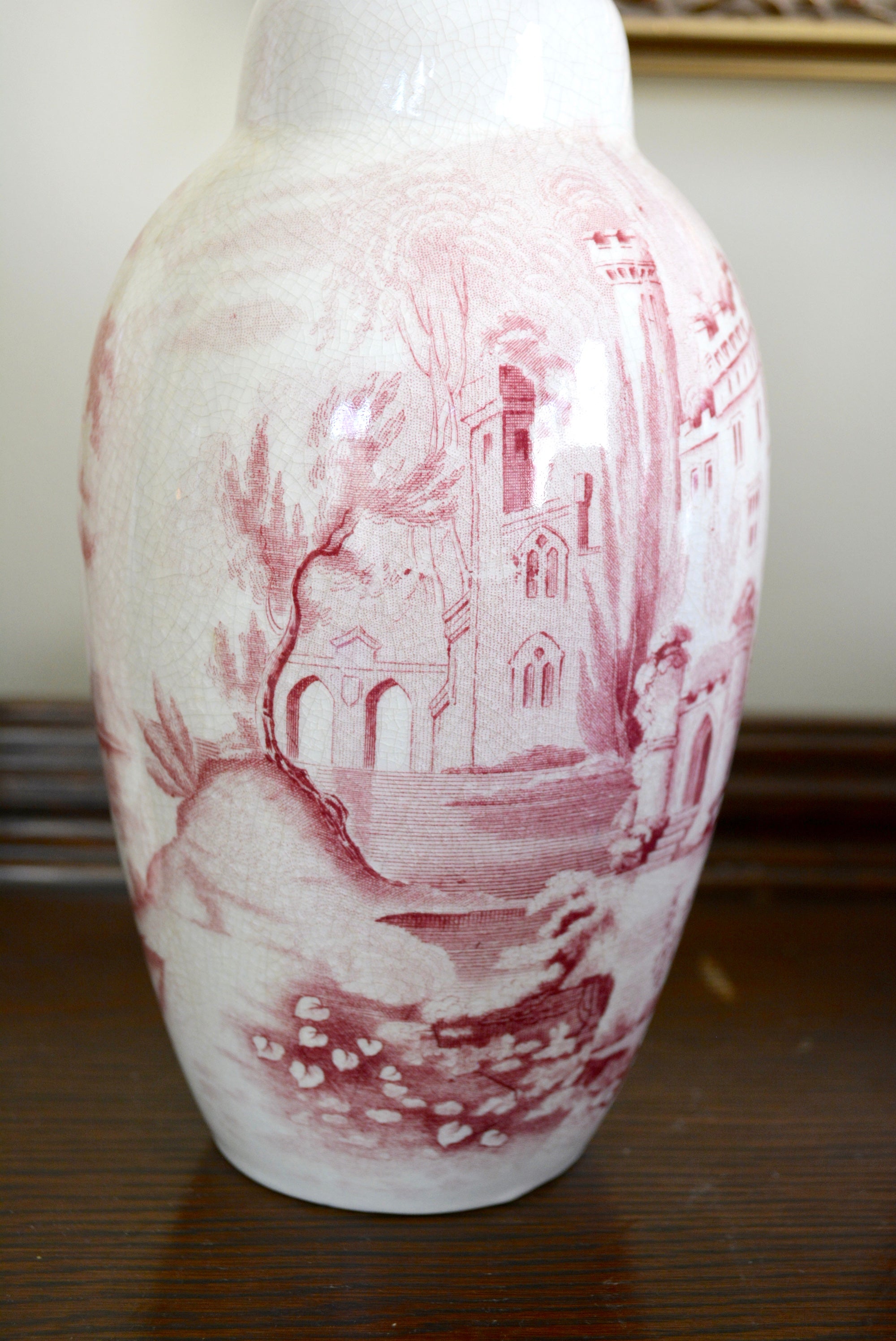 Red Transferware