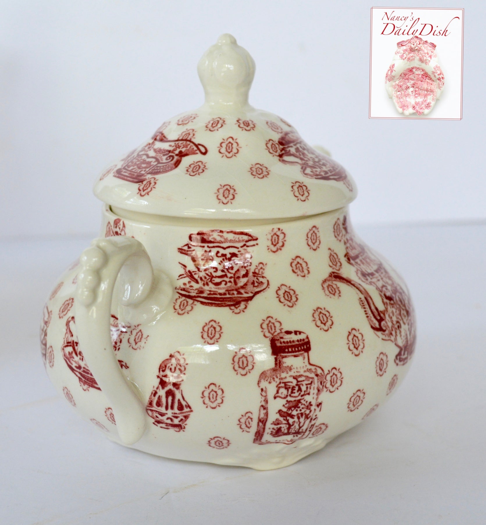 Red Transferware