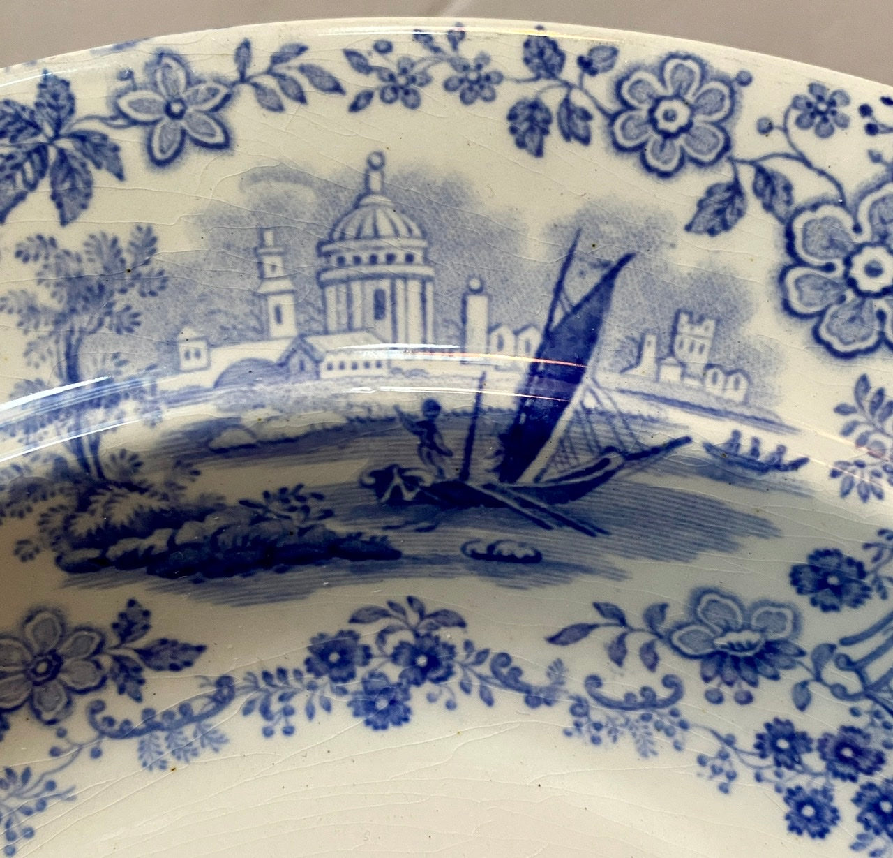 Blue Transferware
