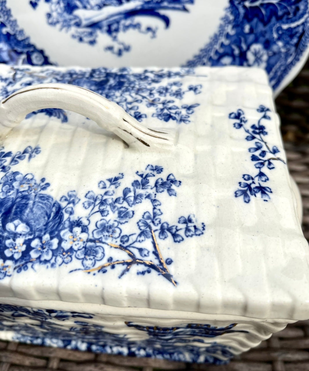 Blue Transferware