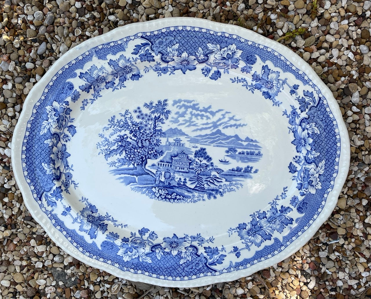 Blue Transferware