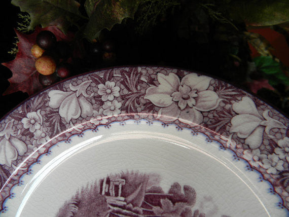 Purple Transferware