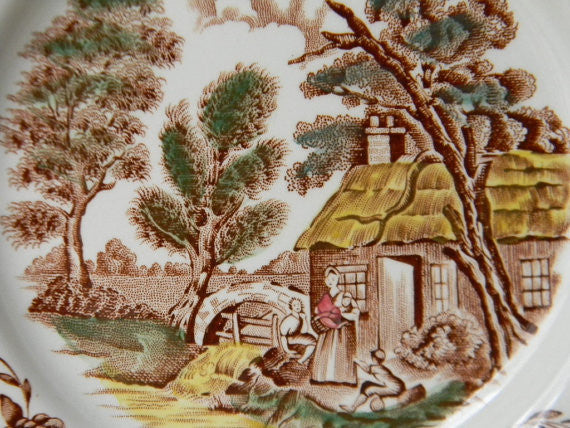 Brown Transferware