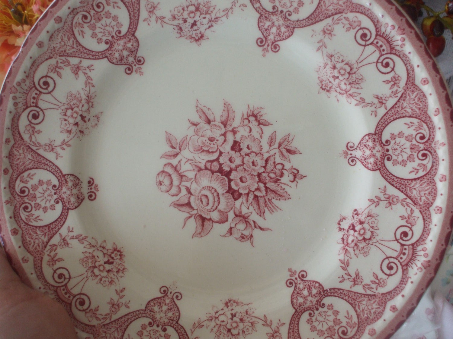 Red Transferware
