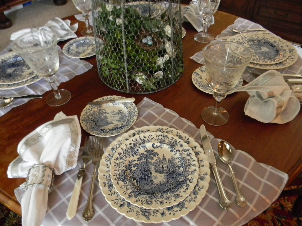 Blue Transferware